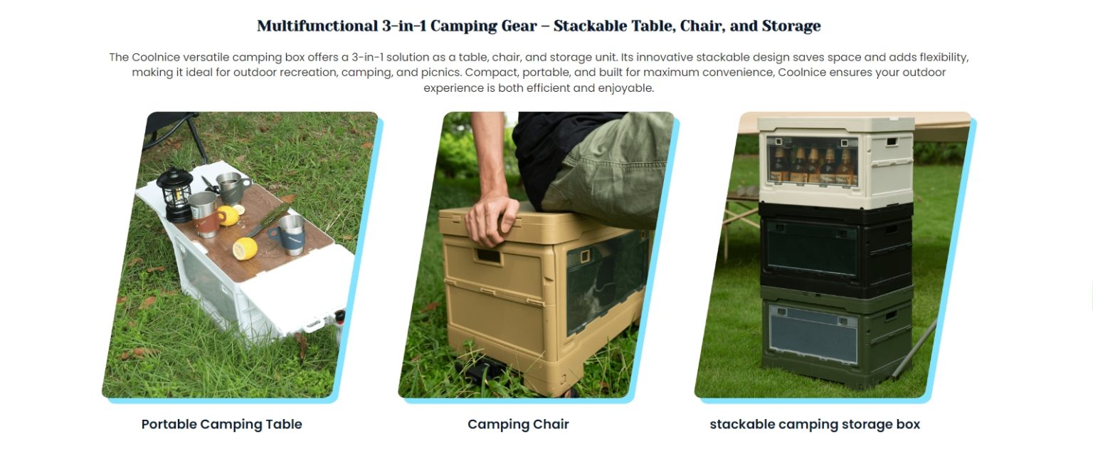 Heavy Duty Camping Storage Box – Best Stackable & Waterproof Containers ...